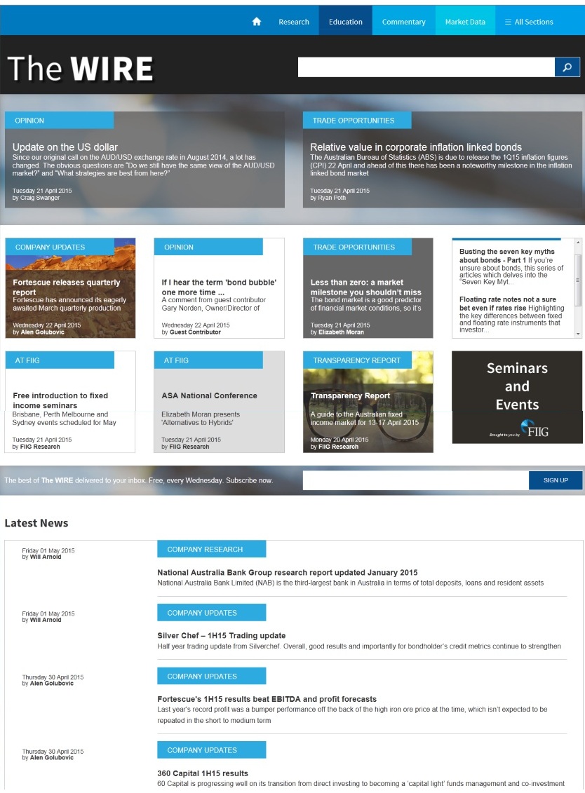 Welcome to the new WIRE – 5 new features to take advantage of